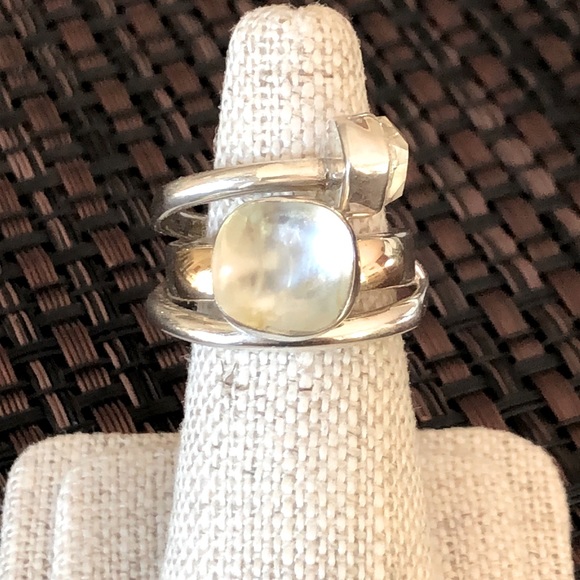 Lilly Barrack | Jewelry | Lilly Barrack 4k 925 Herkimer Ring | Poshmark